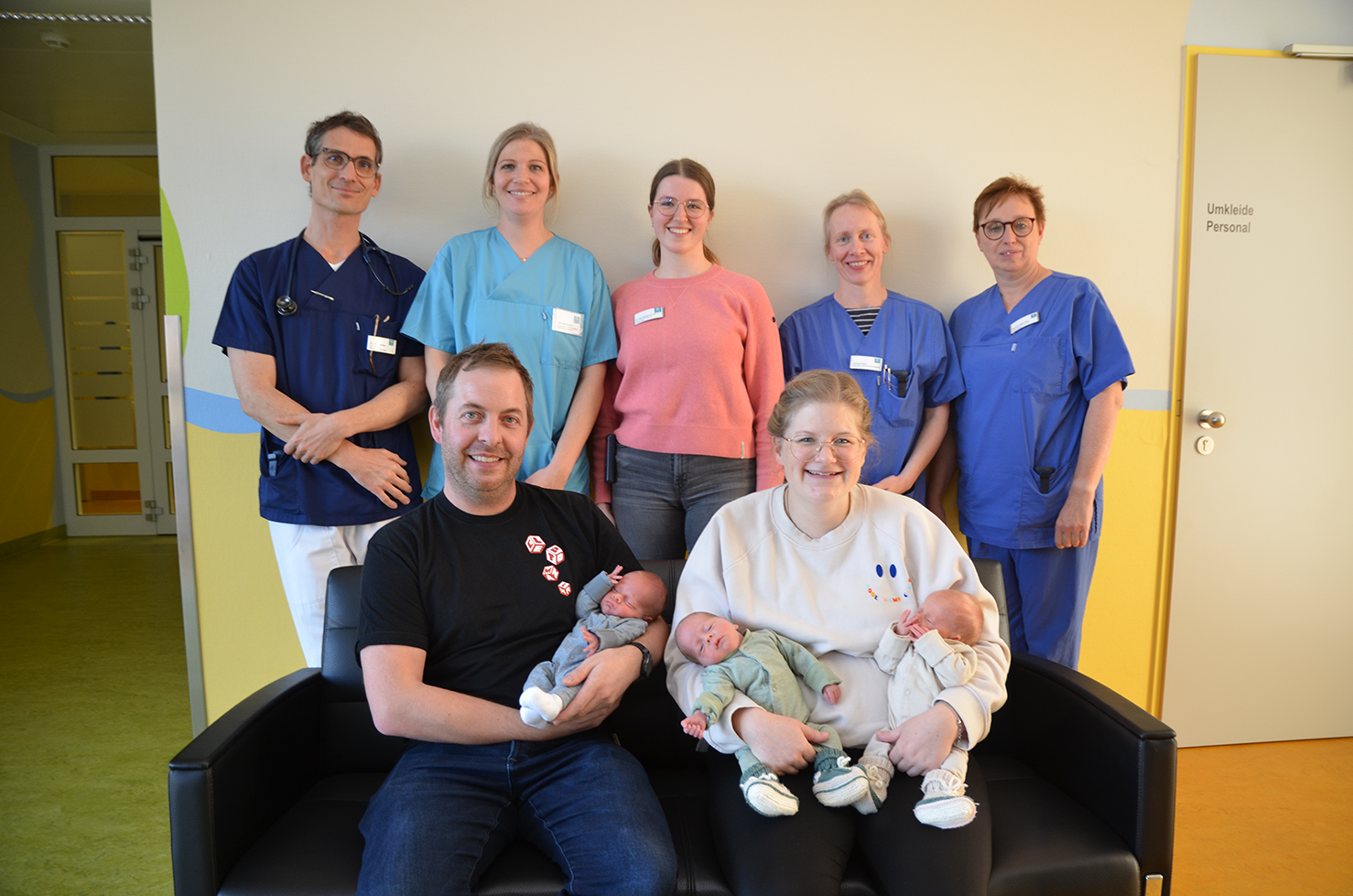 Doppelt Drillinge in der Neonatologie | Mathias-Stiftung